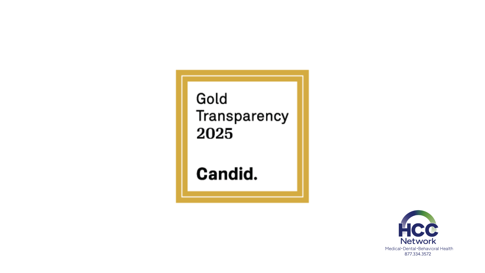 HCC Earns 2025 Gold Seal of Transparency! - HCC Network